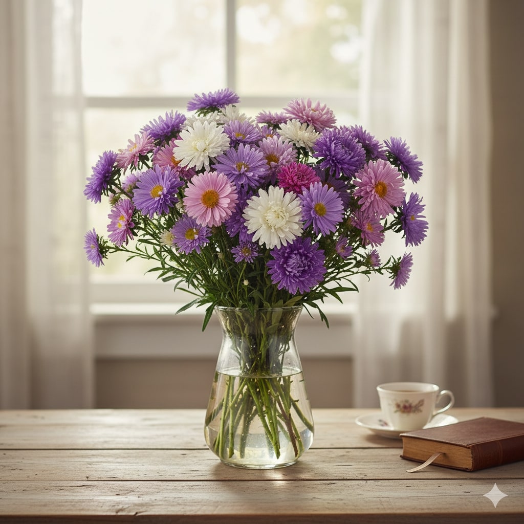 29 Aster Flower Types For Stunning Floral Designs And Bouquets – The ...